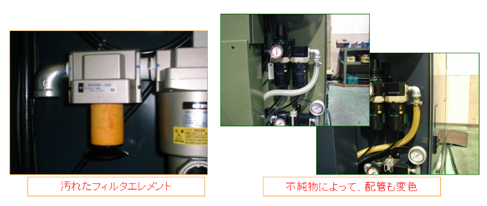 工作機械に望ましい圧縮空気 │ 牧野技術サービス